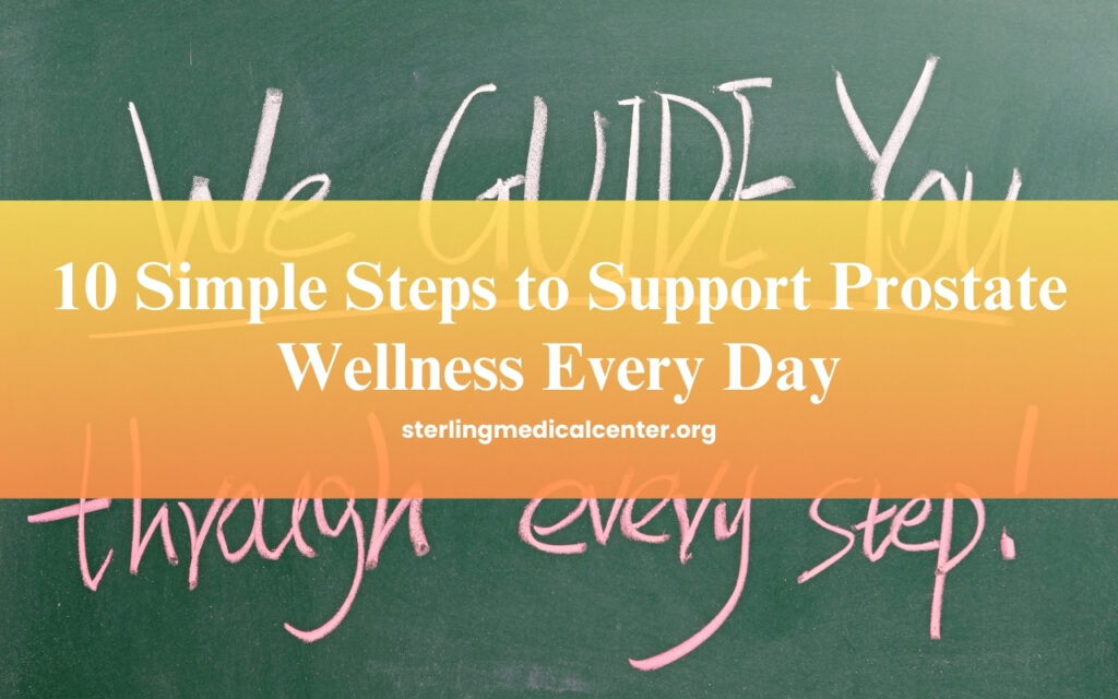 10 Simple Steps to Support Prostate Wellness Every Day