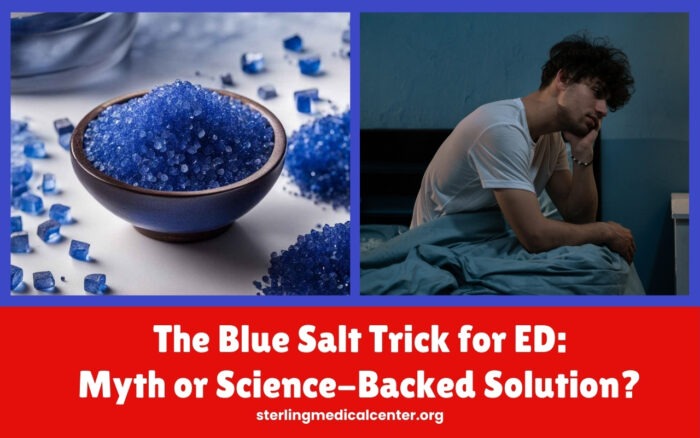 The Blue Salt Trick for ED: Myth or Science-Backed Solution?