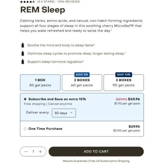 HealthyCell Rem Sleep